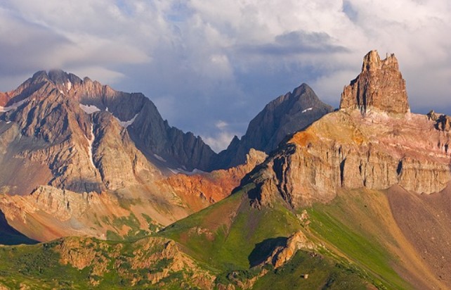 Dramatic Lizard Head Peak and Colorado Wilderness